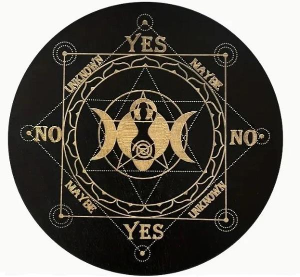 Pendulum Board Goddess Moon | Earthworks - Earthworks Simple Spiritual ...