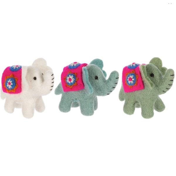 Wool Elephant | Earthworks - Earthworks Simple Spiritual Shopping