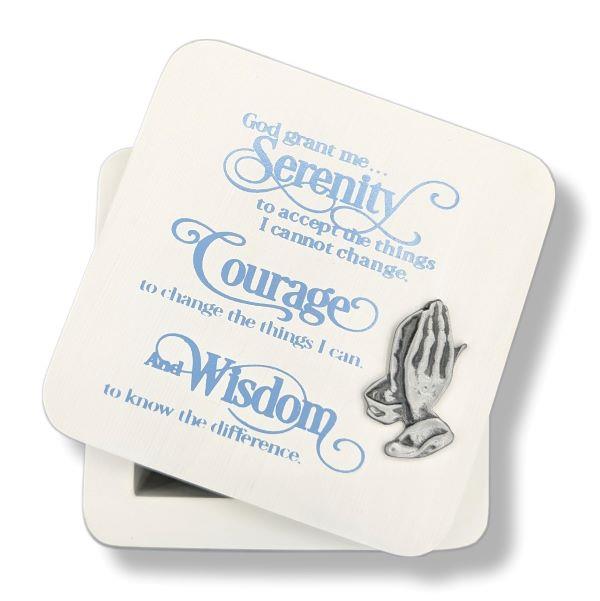 Keepsake Box Serenity Prayer | Earthworks - Earthworks Simple Spiritual ...