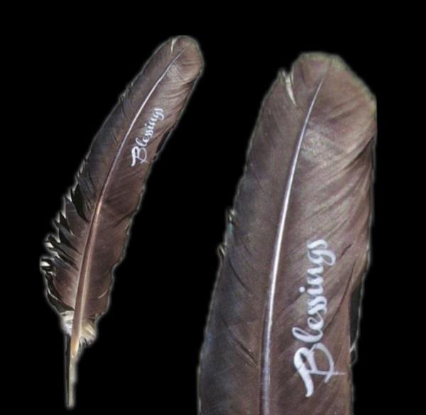 Smudge Feather Blessings | Earthworks - Earthworks Simple Spiritual ...