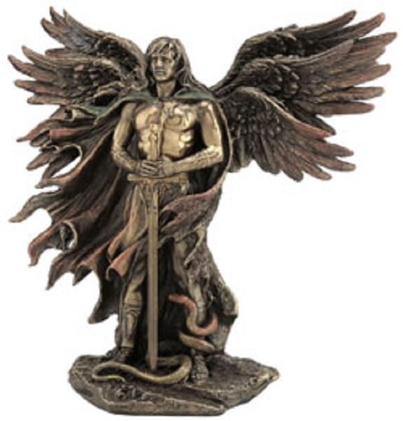 Six Winged Guardian Angel with Serpent | Earthworks - Earthworks Simple ...