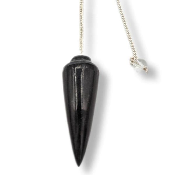 Pendulum Black Onyx Smooth | Earthworks - Earthworks Simple Spiritual ...